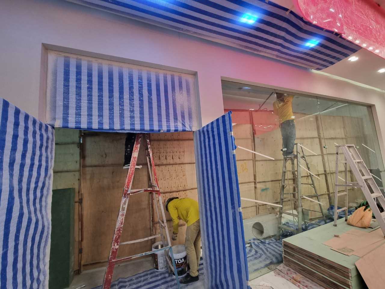 TOA Decor Stone Look ตกแต่งหน้าร้านก็ใช่ย่อยนะ !! - By ช่างเสือทาสี