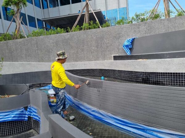 Toa Decor Stone Look วัสดุทดเเทนหินจริง - By ช่างเสือ ทาสี